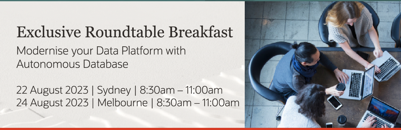 Exclusive roundtable breakfast