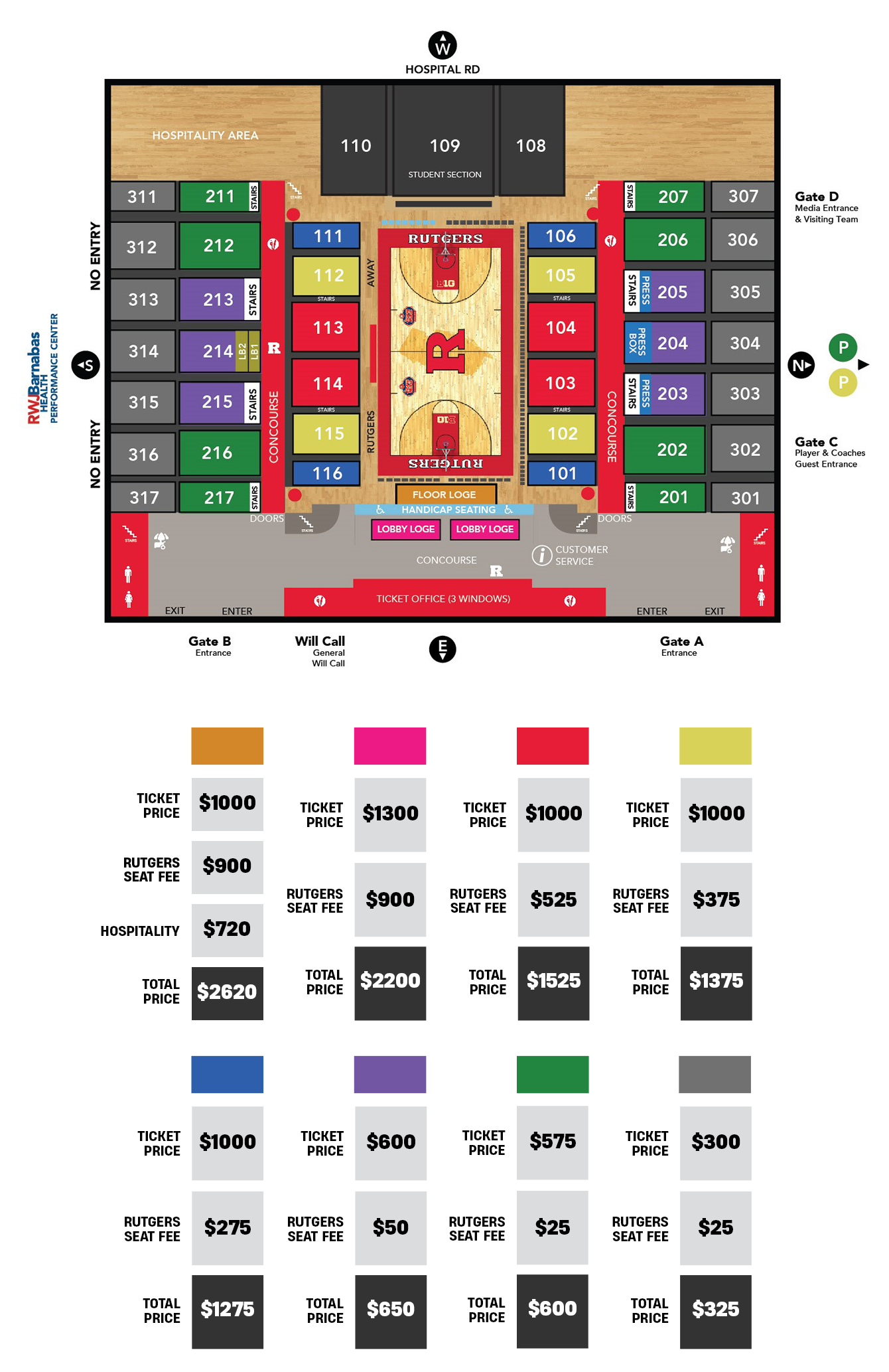 Rutgers MBB Season Ticket Central