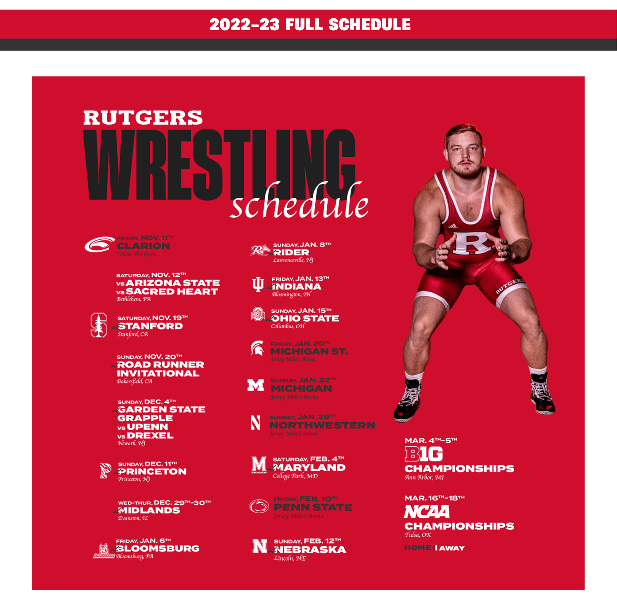 Rutgers Wrestling Ticket Central